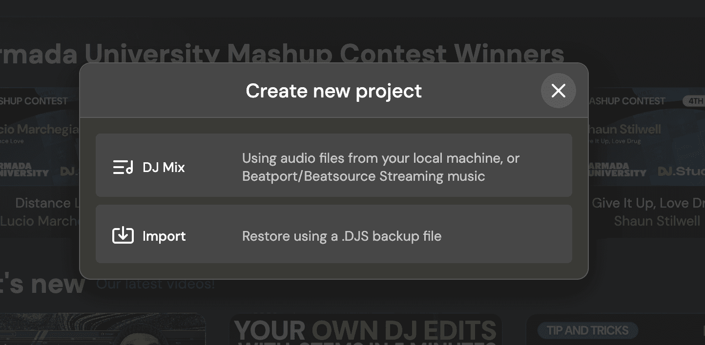 Steps to create your DJ mix | DJ.Studio
