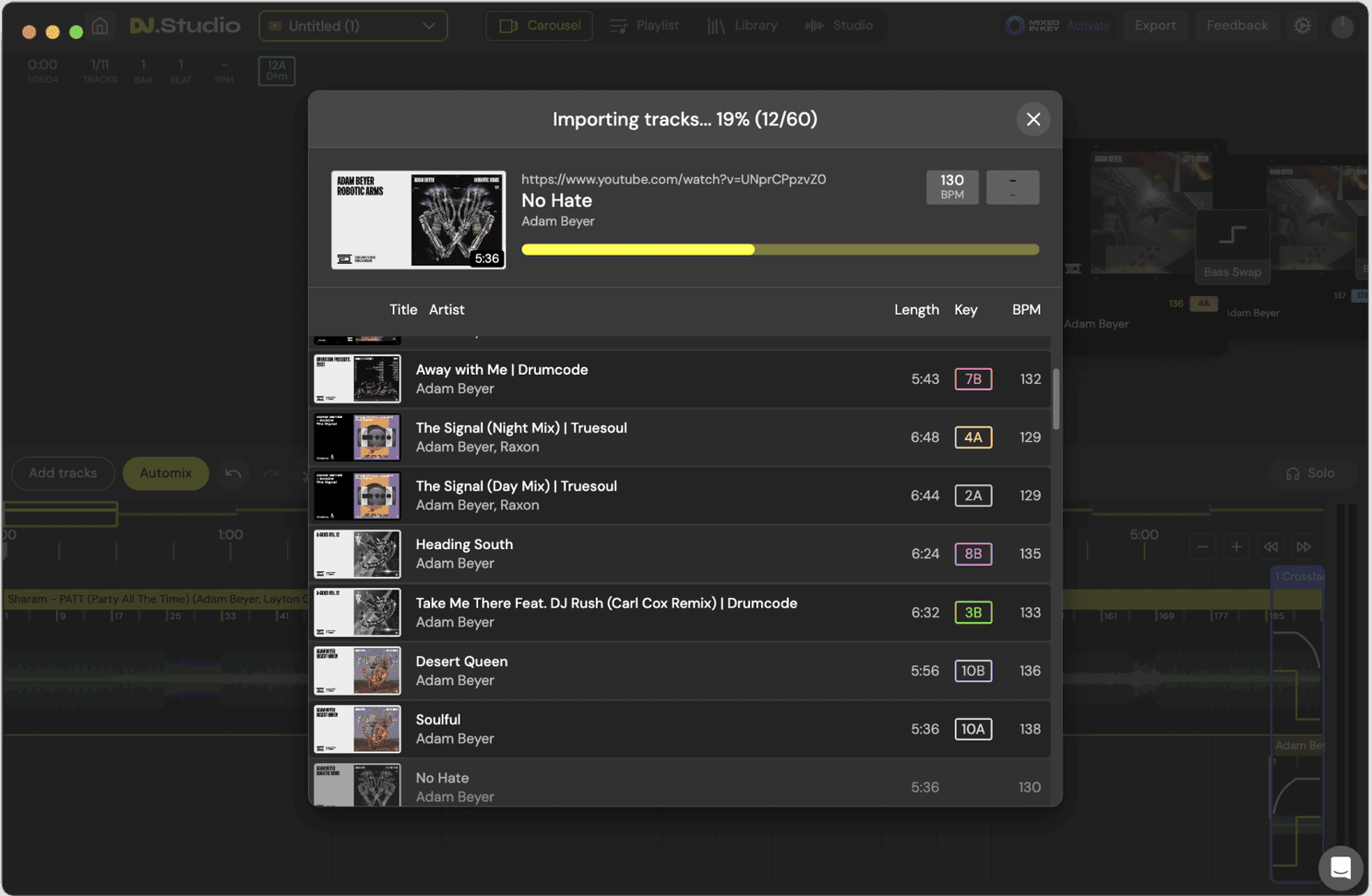 Find the Key and BPM of any Song | DJ.Studio