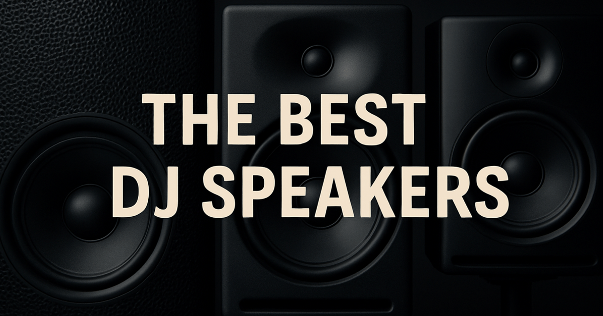 The 8 Best DJ Speakers & Studio Monitors in 2026 | DJ.Studio